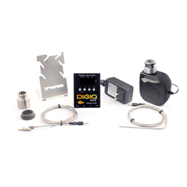DigiQ Bundle, Pit Viper Fan and 3/4" Ball Valve Adapter | BBQ Guru