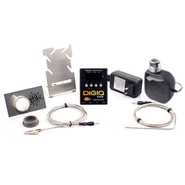 DigiQ Bundle, Pit Viper Fan and Small BGE Adapter | BBQ Guru