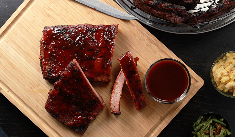 Sriracha Smoked Ribs | BBQ Guru